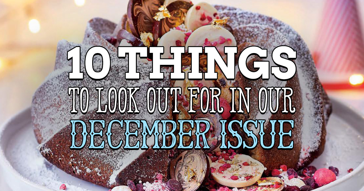 10 Things to Look out for in our December Issue | Vegetarian Cooking ...