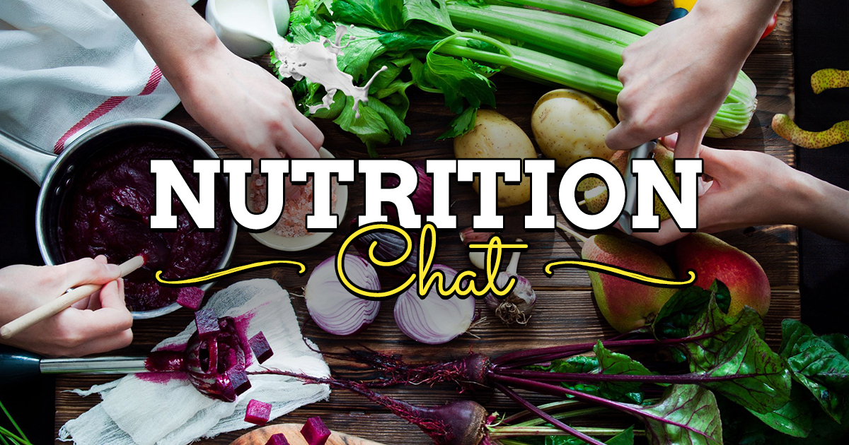 Nutrition Chat… | Vegetarian Cooking Blog | Veggie