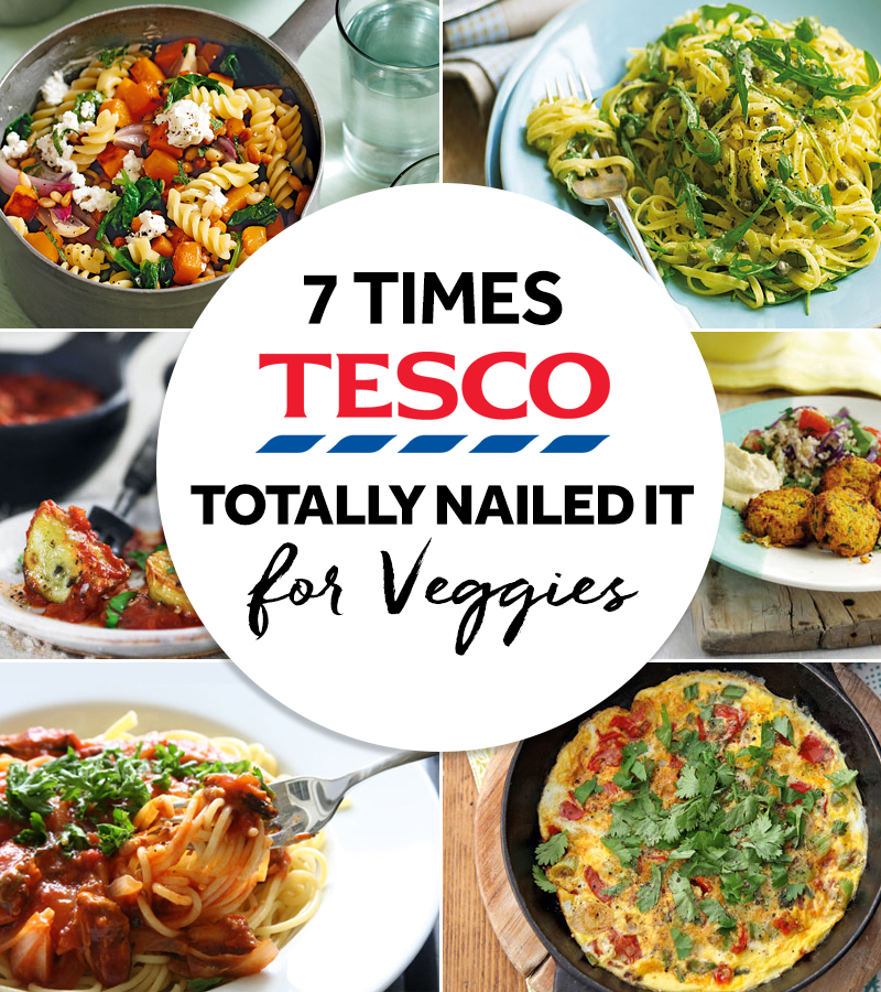 7 Times Tesco’s Recipes Totally Nailed It for Vegetarians | Vegetarian ...