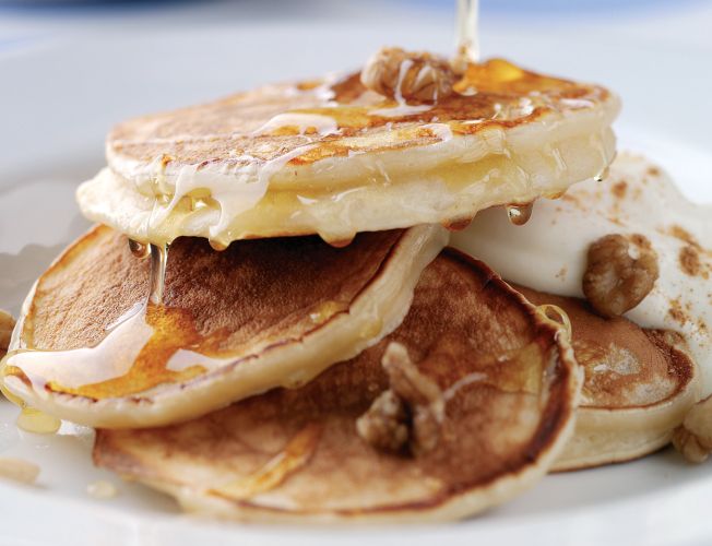 Greek Tiganites Vegetarian Recipe