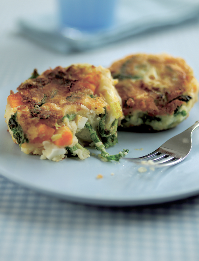 Eggy Bubble and Squeak Cakes Vegetarian Recipe