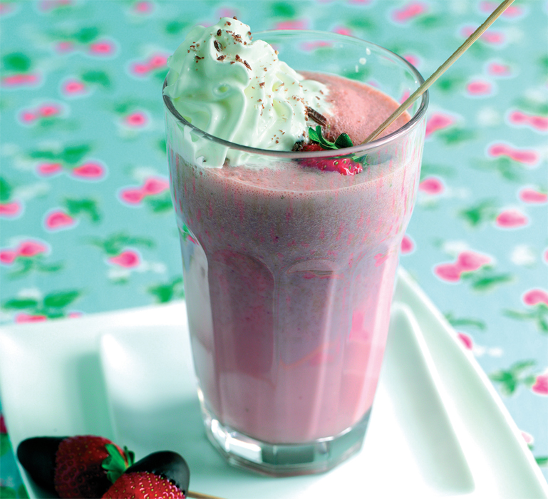 Creamy Dreamy Summer Shake Vegetarian Recipe