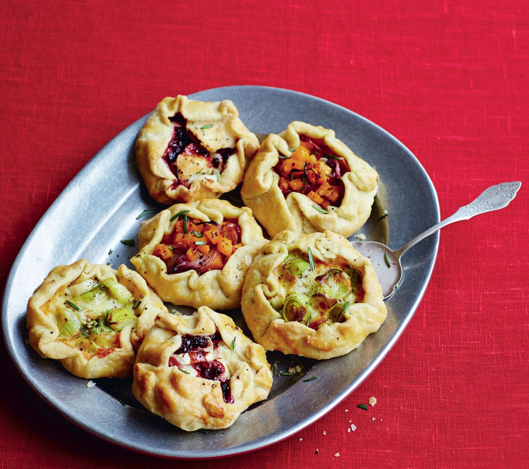 Free-Form Tarts Vegetarian Recipe